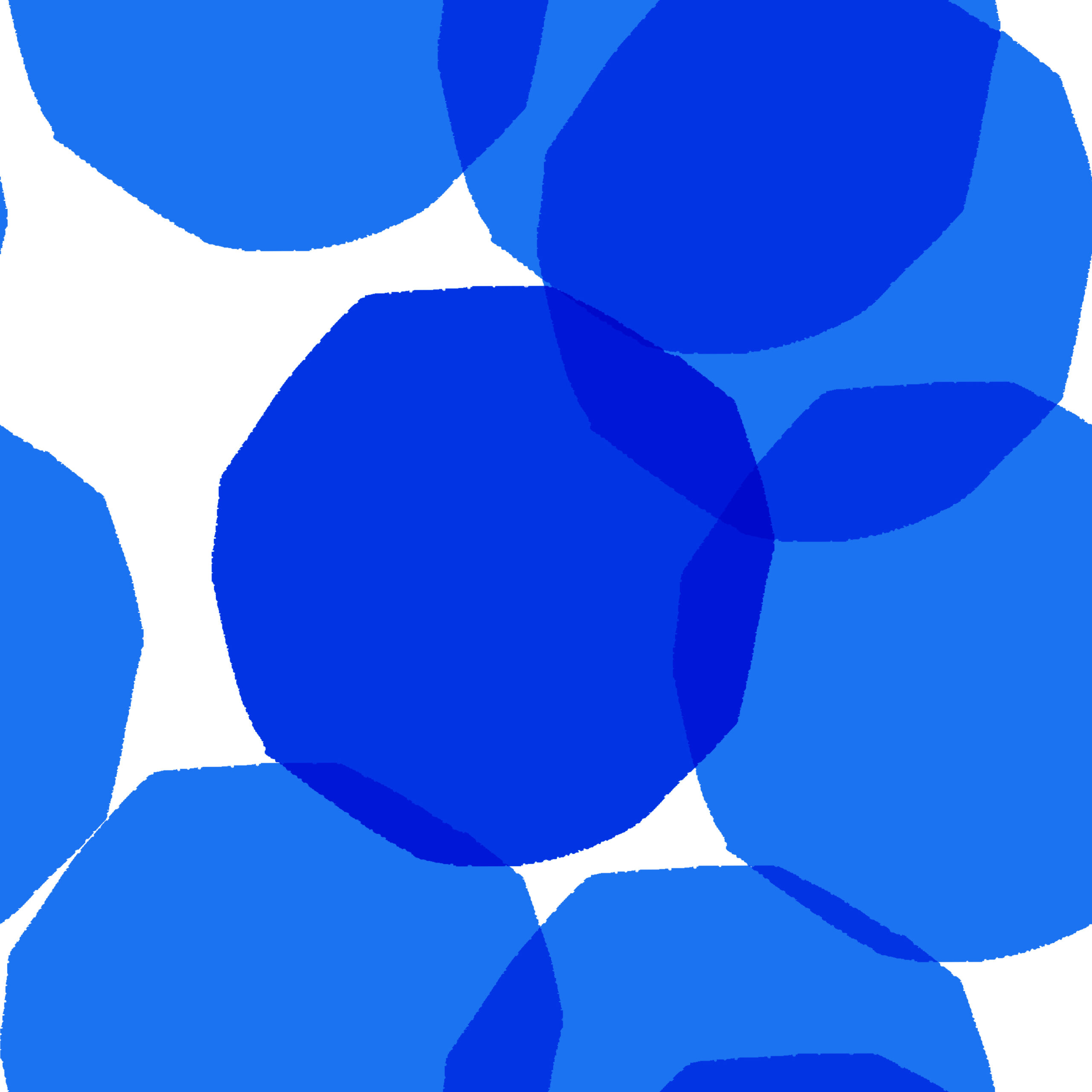 Big blue dots